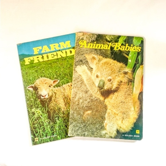 Other | Farm Friends And Animal Babies Hard Childrens Book | Poshmark